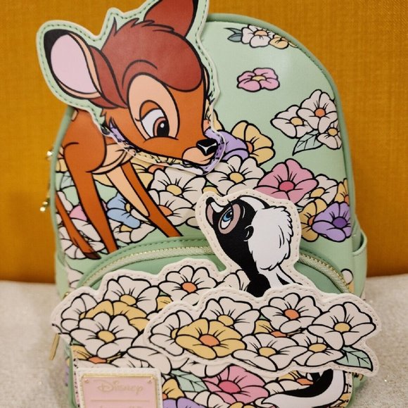 Loungefly | Bags | Loungefly Disney Bambi And Flower Springtime Floral ...